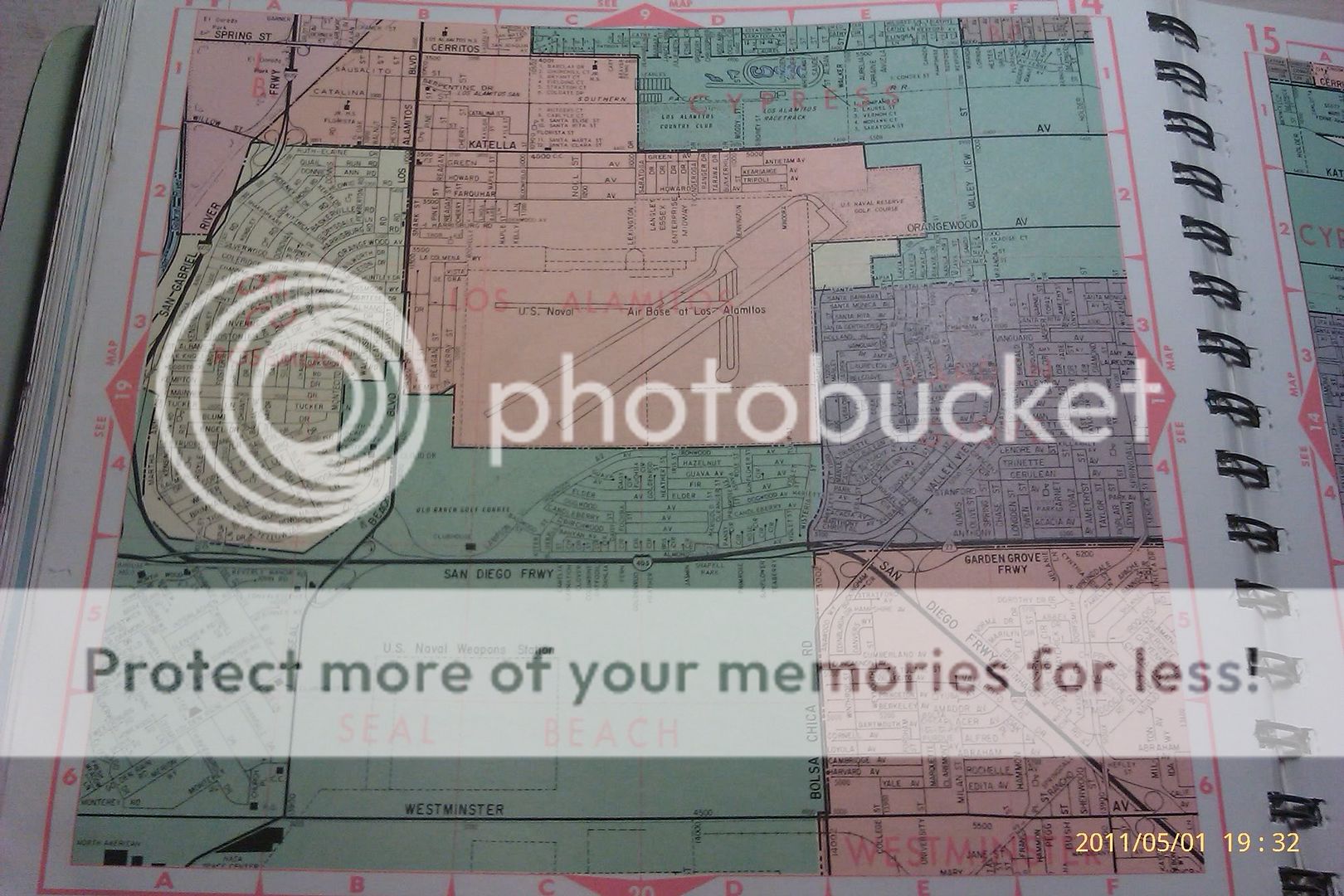 Historic Thomas Brothers Maps (56k warning)