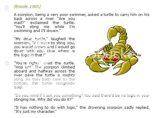 Scorpions & Lizards - sound of water