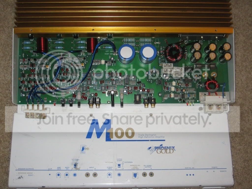 Phoenix Gold M100 Old School 2 channel Amplifier! | DiyMobileAudio.com ...